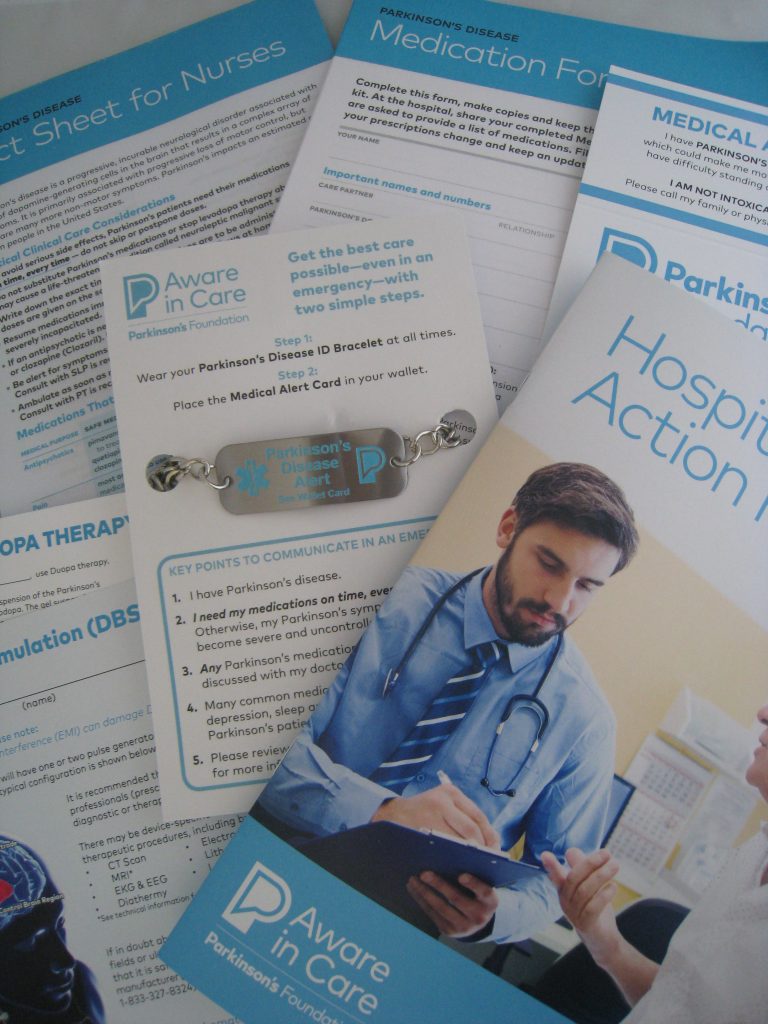 Aware in Care Parkinson's Hospital Kit - Parkinson's My Way
